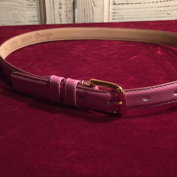 Omega | Accessories | Omega Leather Belt Small | Poshmark